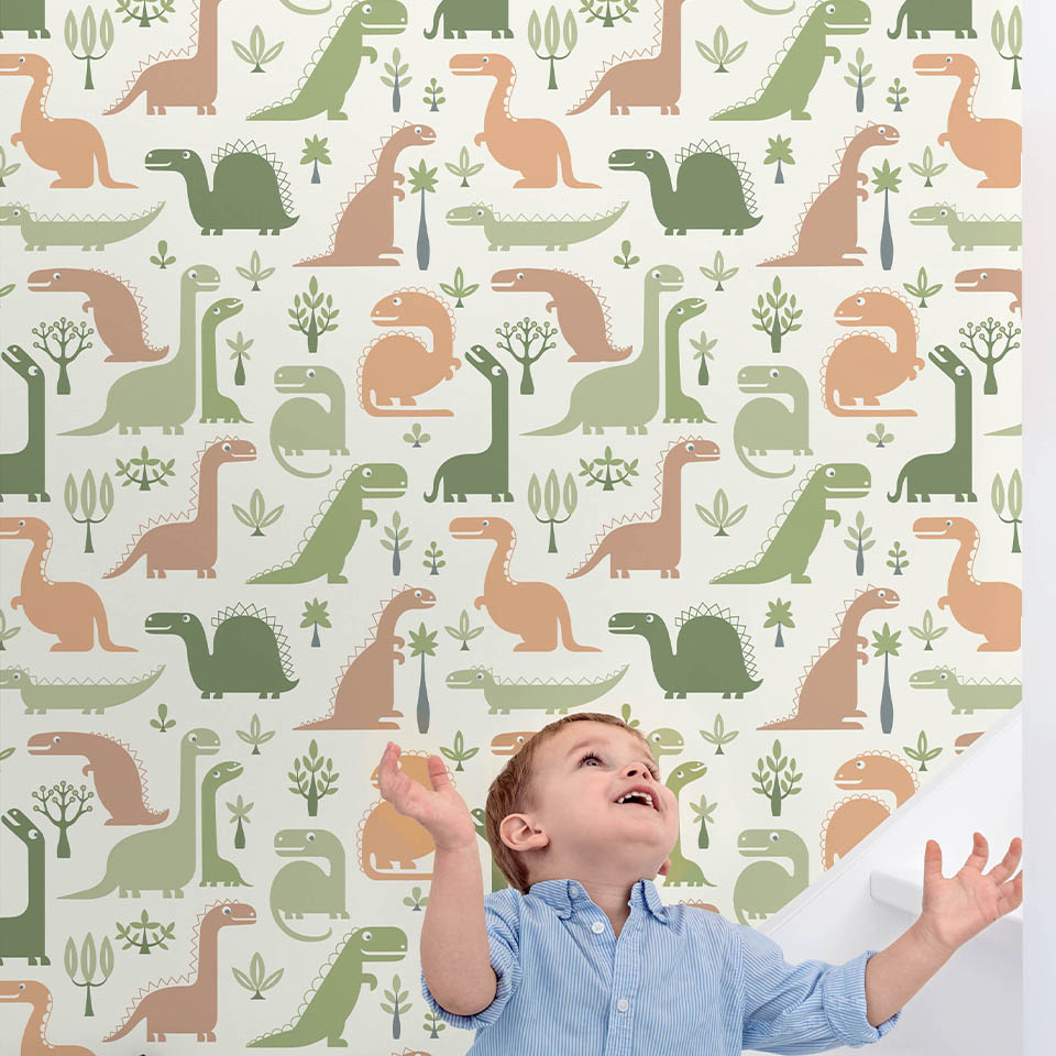 Tapet til barnerom - Sirkustapet, flytapet | Fargerike