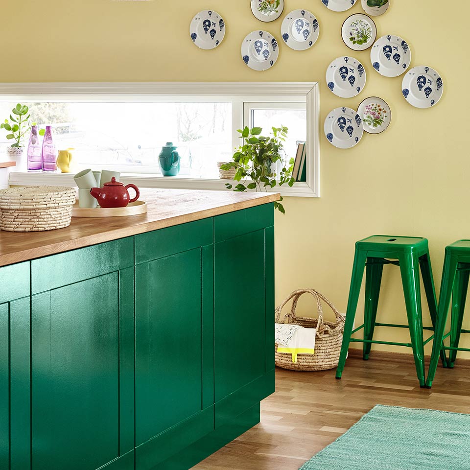 Farger kjøkken - Inspirasjon til kjøkken | Fargerike