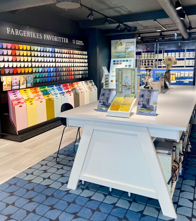 Fargehandel Oslo - Majorstuen - Malingsbutikk | Fargerike