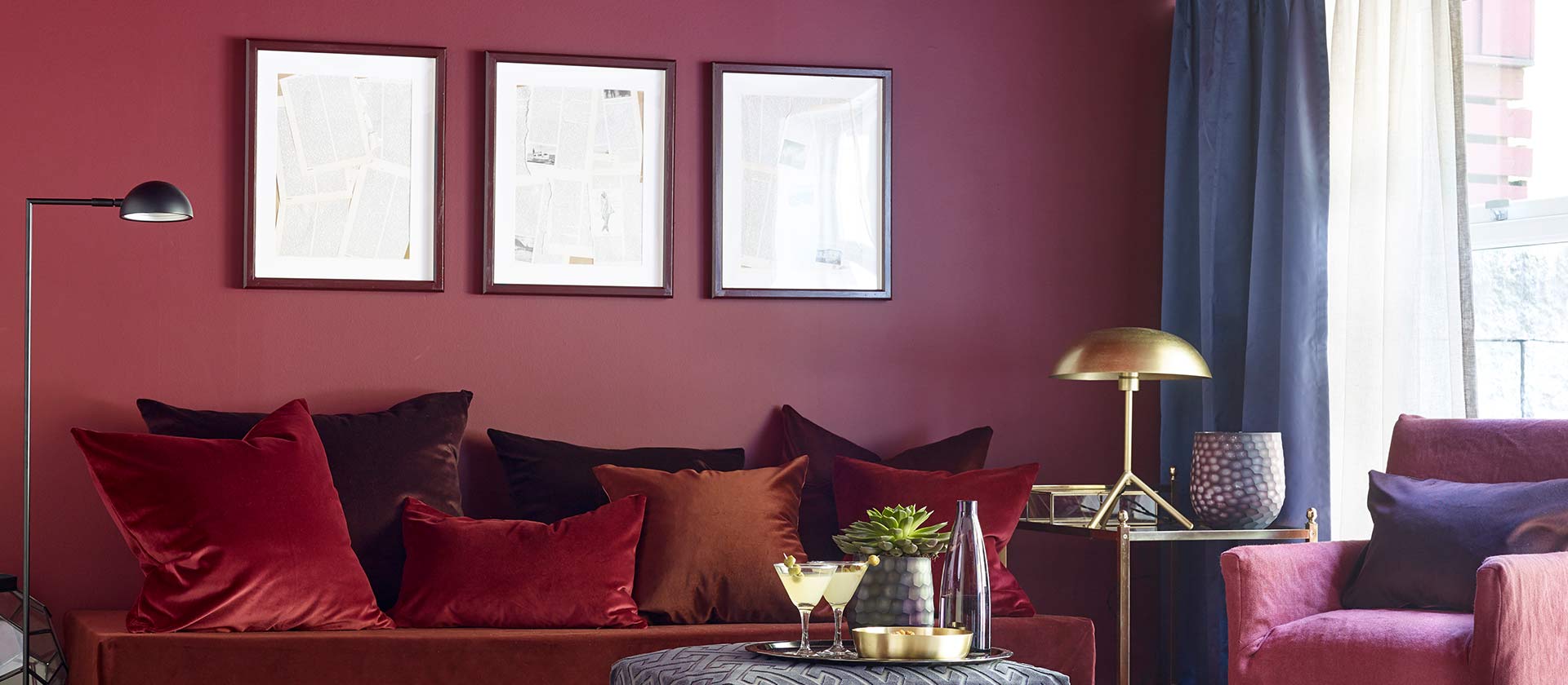 Farger stue - Inspirasjon til stuen - Tips og stiler | Fargerike