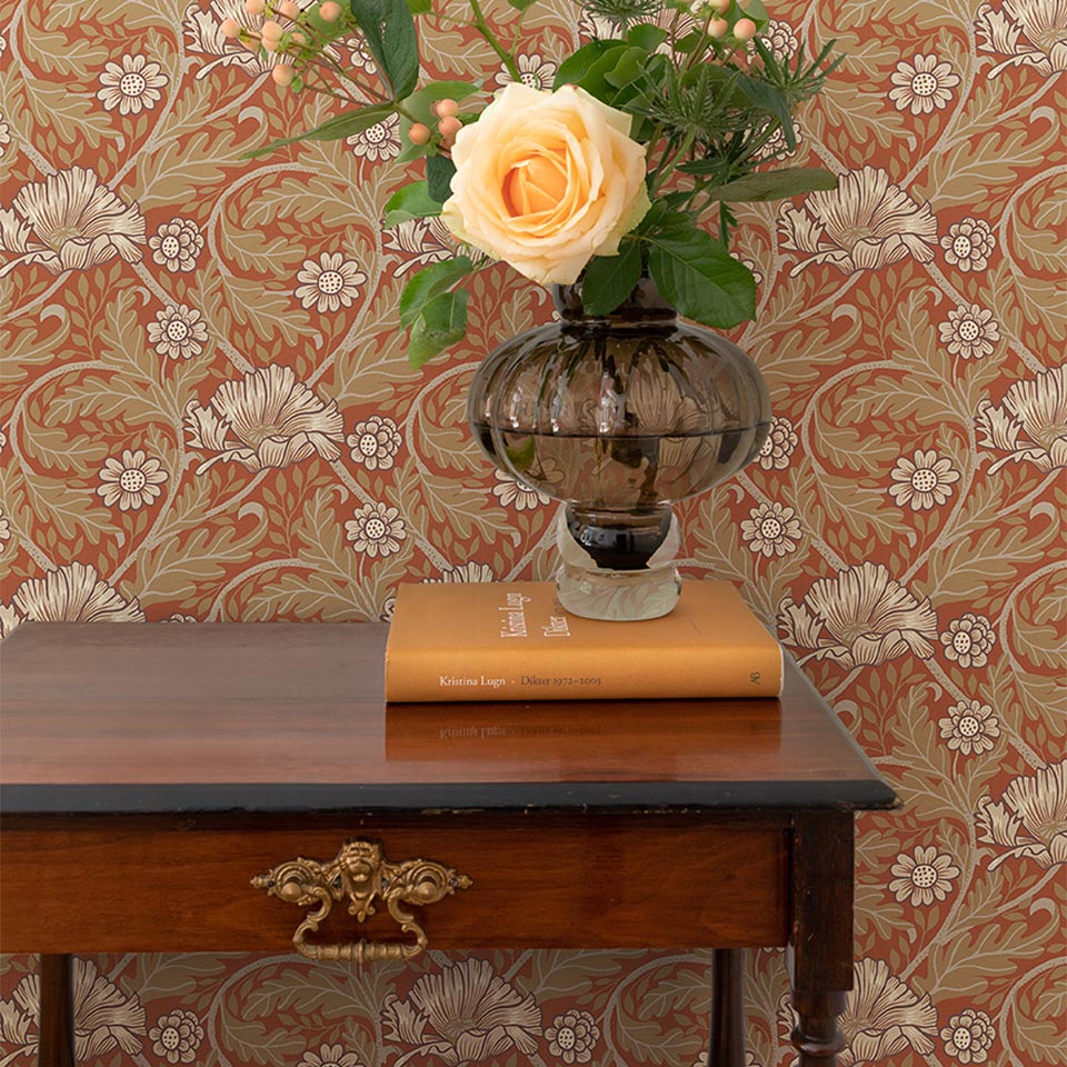 Tapet til stue - Inspirasjon til stuen | Fargerike