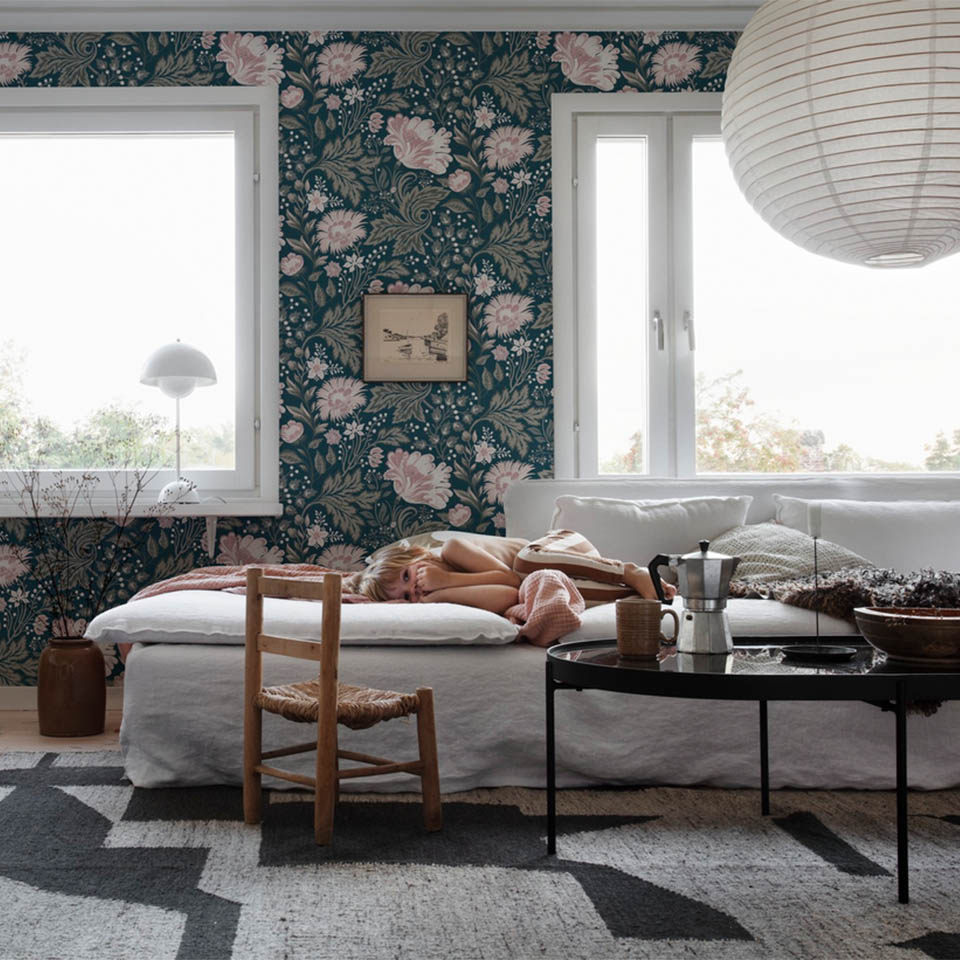 Klassisk blå - Tapeter, Trend, Mønstre | Fargerike