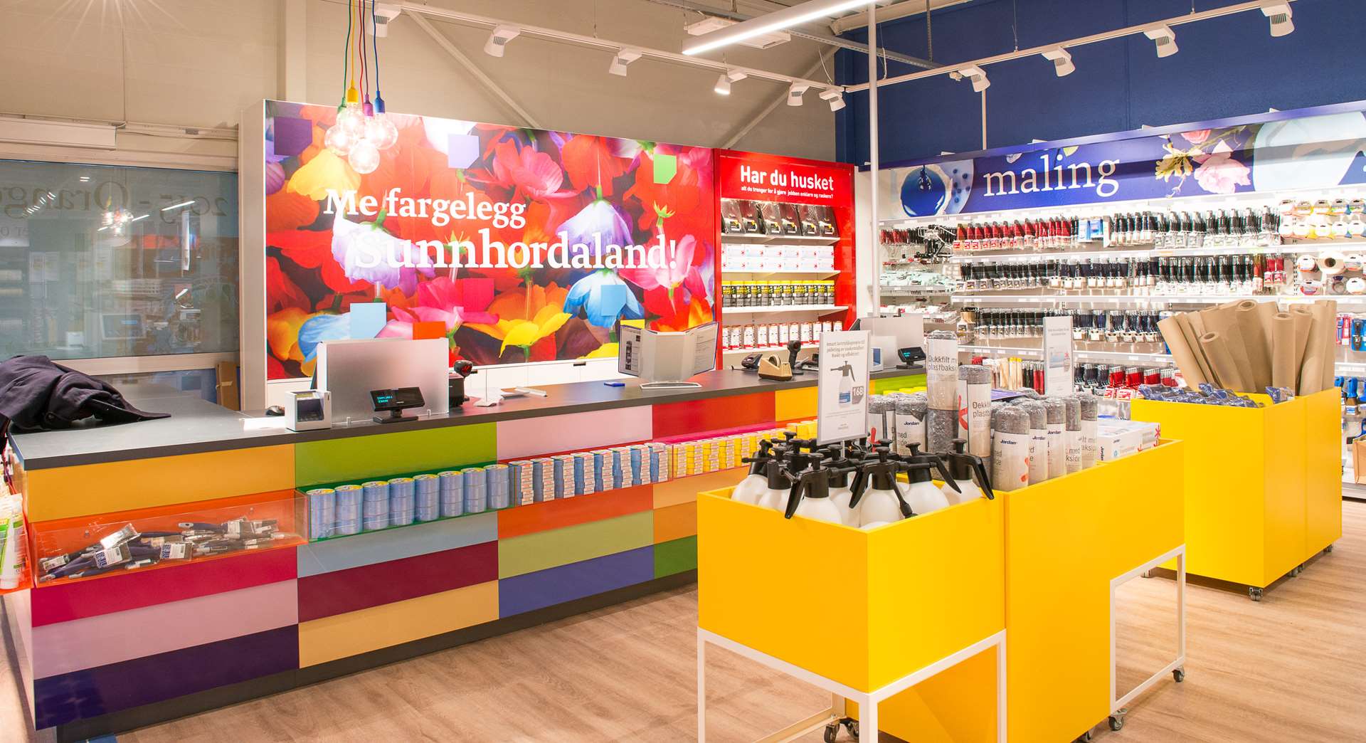 Fargehandel - Malerboden - Stord - Malingsbutikk | Fargerike