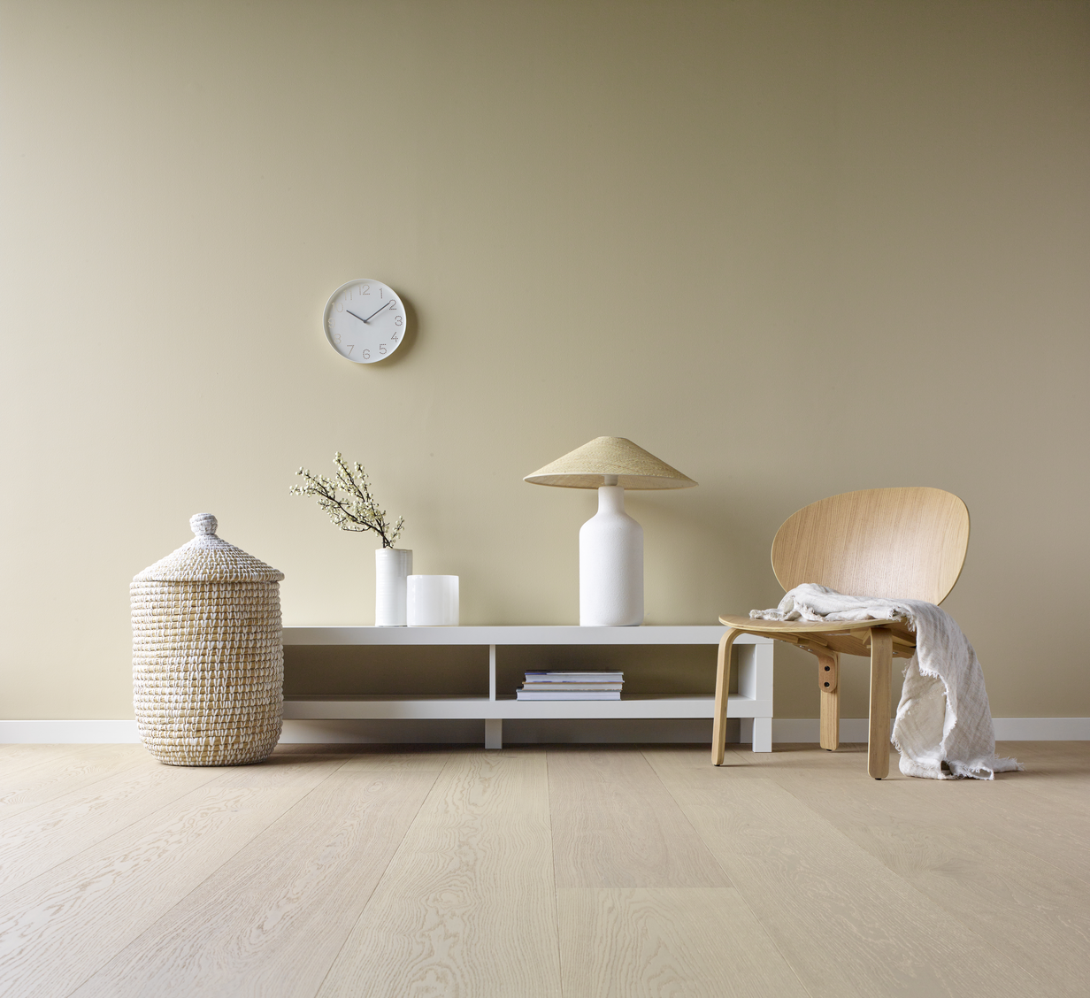 Moskus Kvitfjell Herdet Tregulv - Gulv | Fargerike