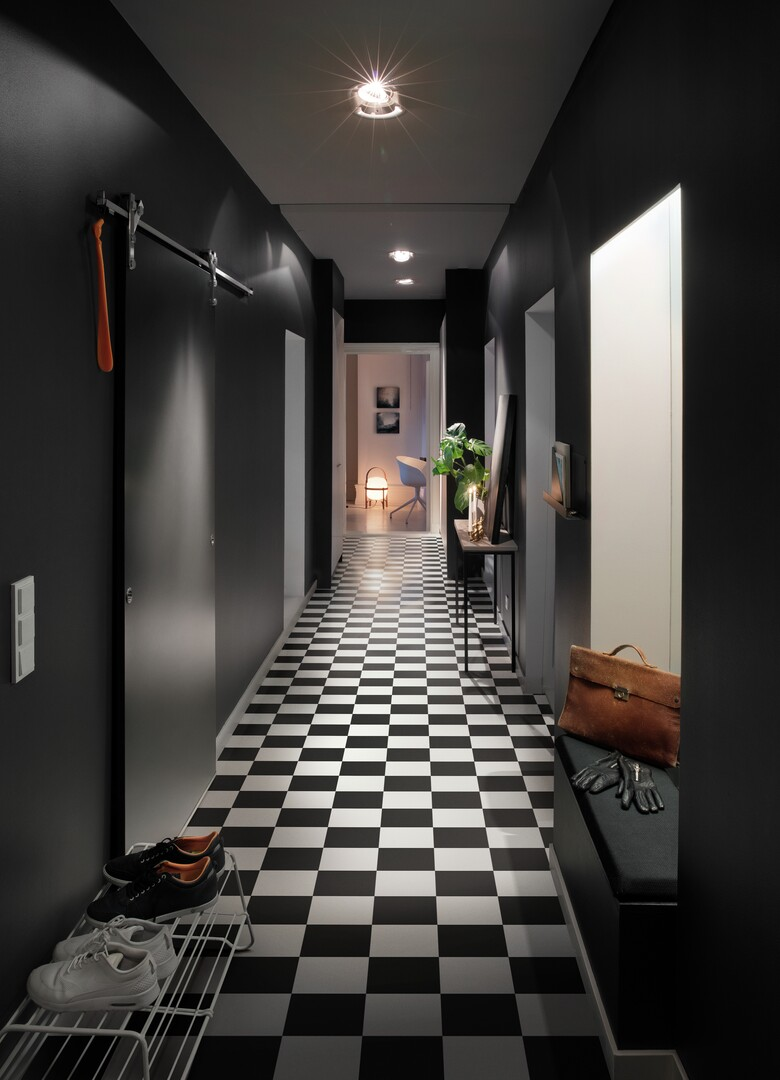 Iconik Extra vinylgulv - Albi Black & White | Fargerike